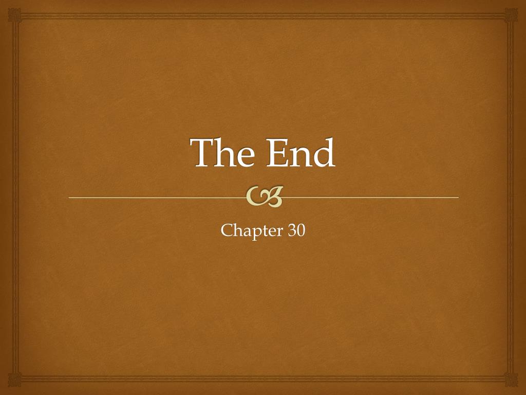 PPT - The End PowerPoint Presentation, free download - ID:1477977