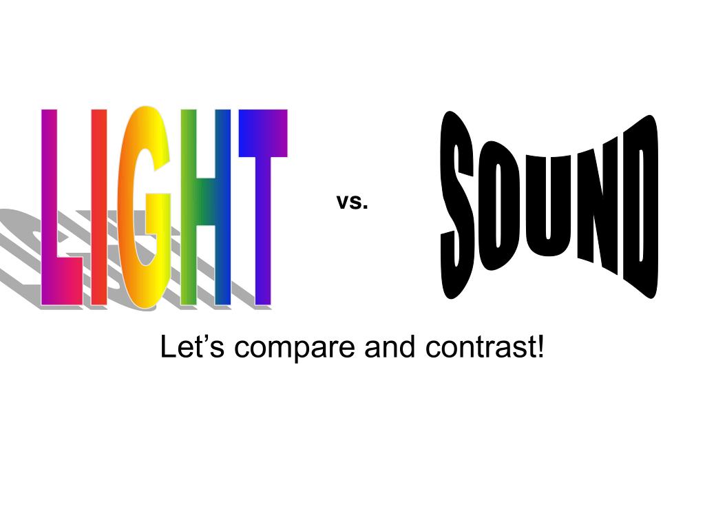 PPT - Let’s compare and contrast! PowerPoint Presentation, free ...