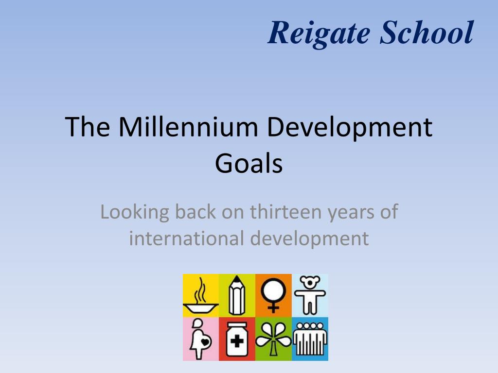 PPT - The Millennium Development Goals PowerPoint Presentation, free ...