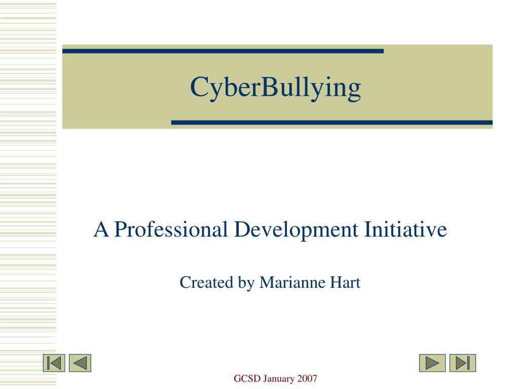 PPT - CyberBullying PowerPoint Presentation, free download - ID:1478327