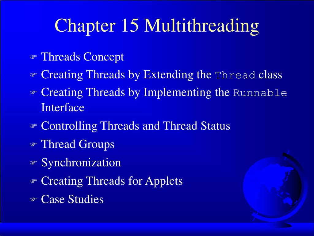 PPT - Chapter 15 Multithreading PowerPoint Presentation, free download ...