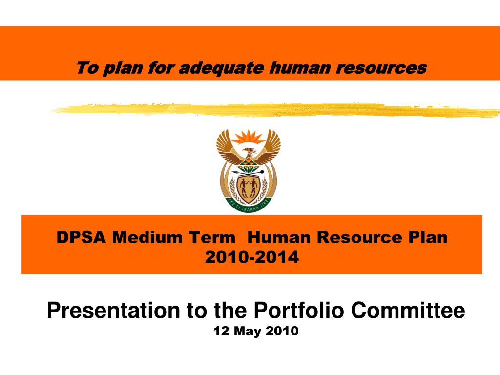PPT - To plan for adequate human resources PowerPoint Presentation ...