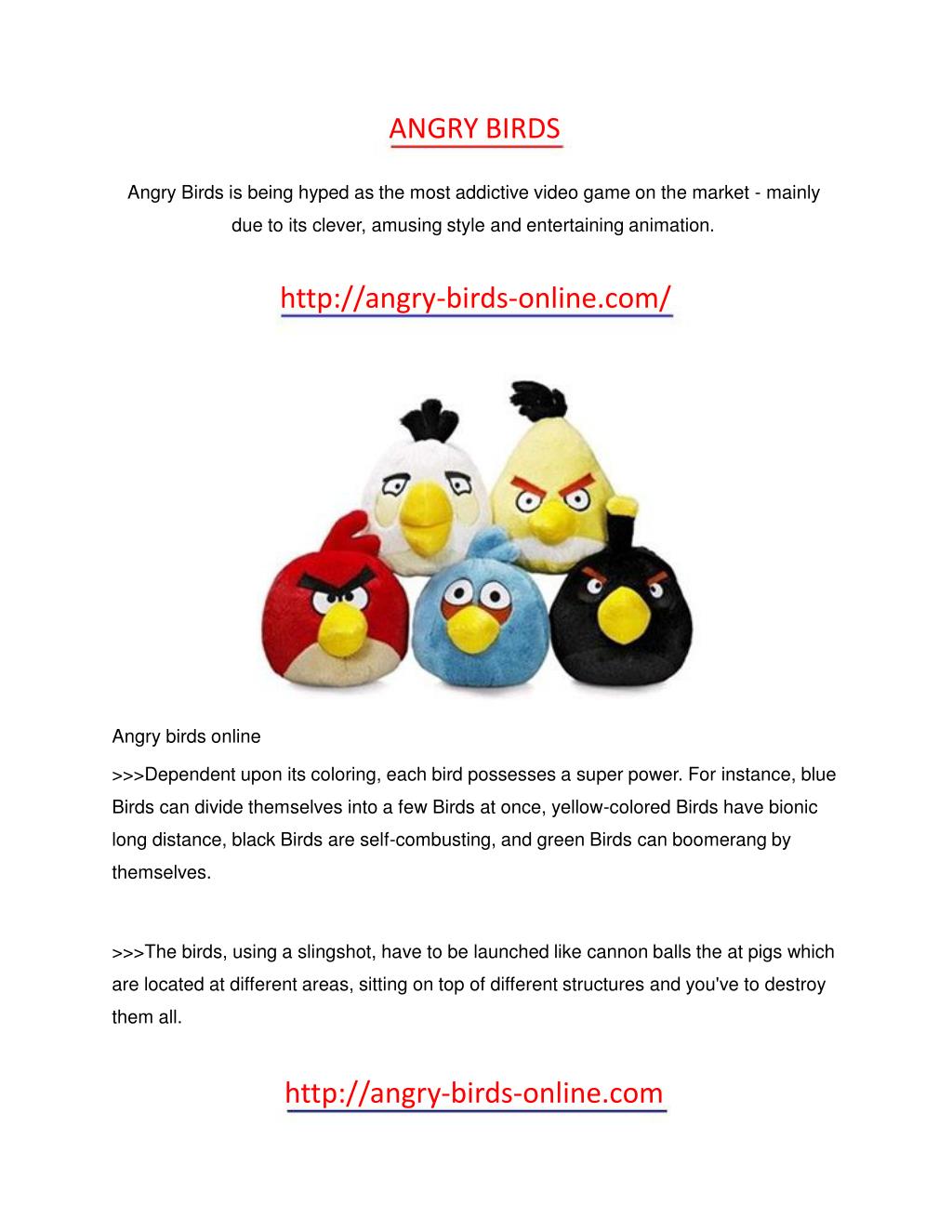 PPT - angry birds PowerPoint Presentation, free download - ID:147948