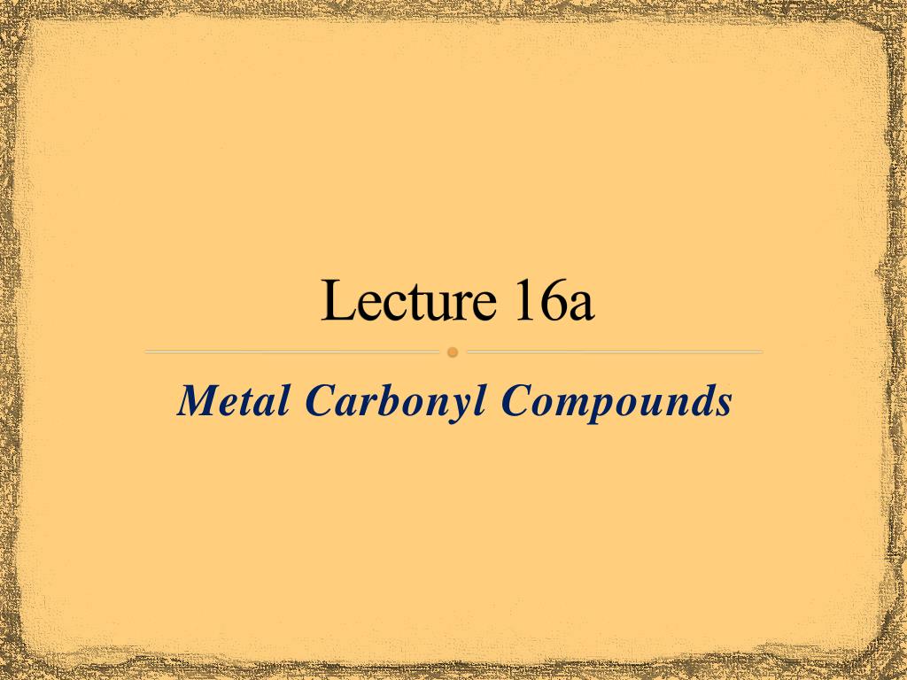 PPT - Lecture 16a PowerPoint Presentation, free download - ID:1480620