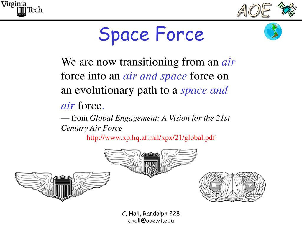 PPT - Space Force PowerPoint Presentation, free download - ID:1481434