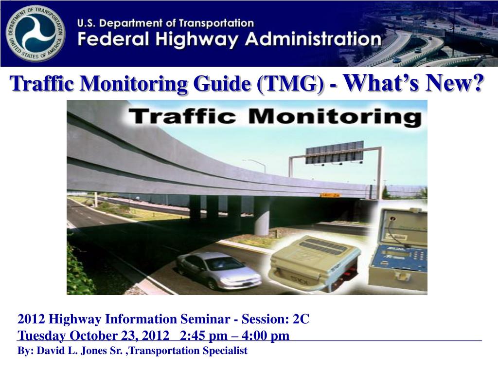 PPT - Traffic Monitoring Guide (TMG) - What’s New? PowerPoint ...