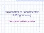 PPT - INTRODUCTION TO MICROCONTROLLER PowerPoint Presentation, free download - ID:3241766