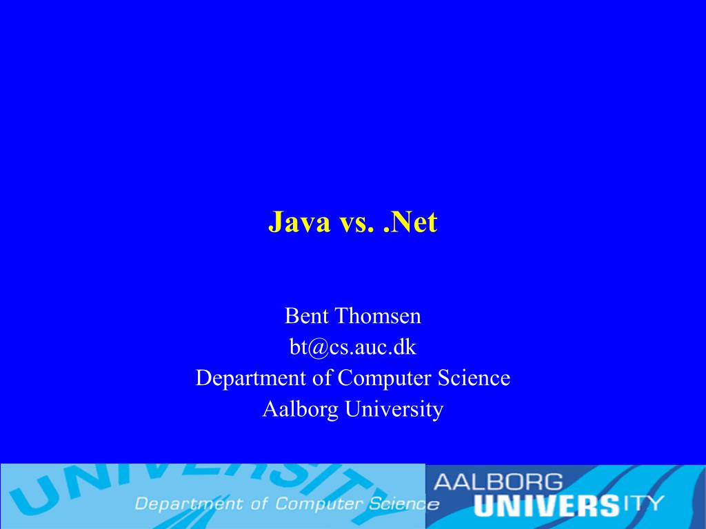 PPT - Java vs. .Net PowerPoint Presentation, free download - ID:148275