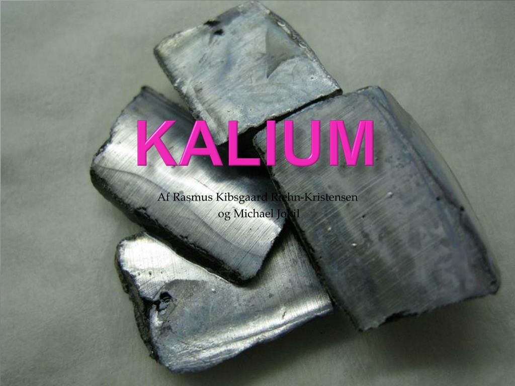 PPT - Kalium PowerPoint Presentation, free download - ID:1482844