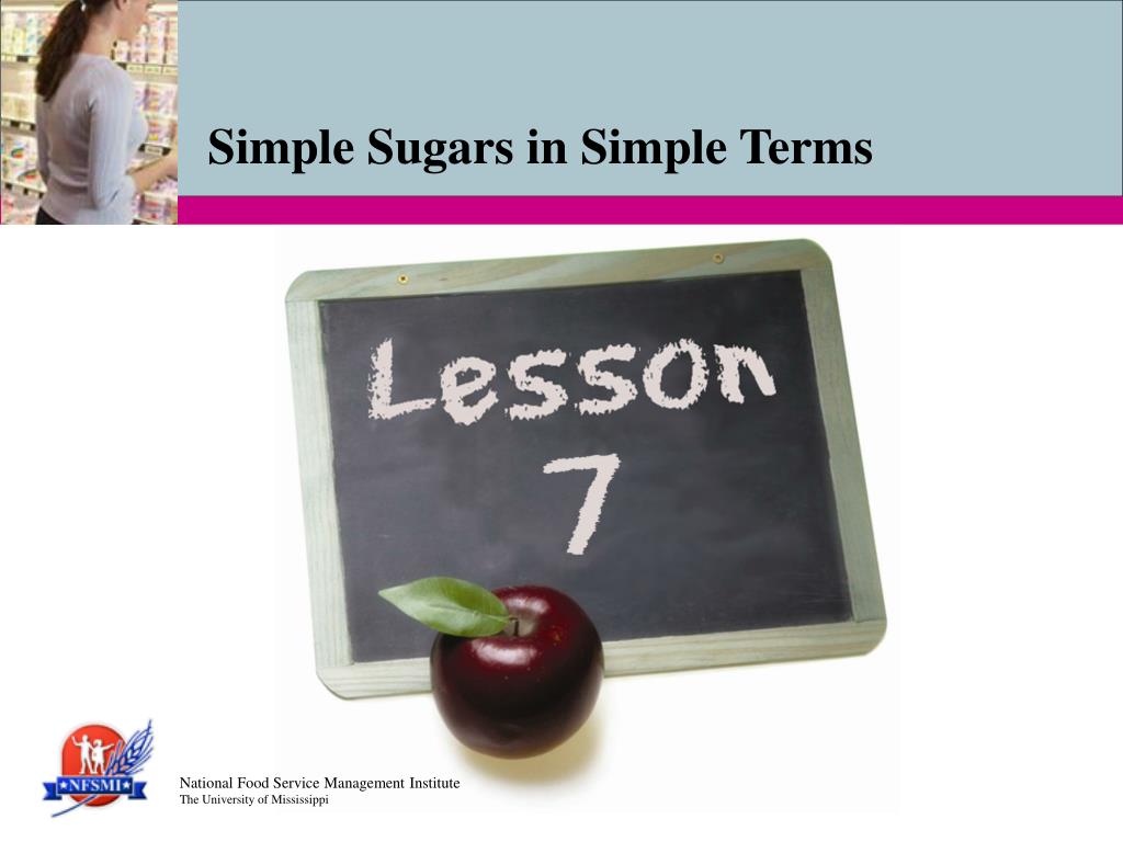 PPT - Simple Sugars in Simple Terms PowerPoint Presentation, free ...