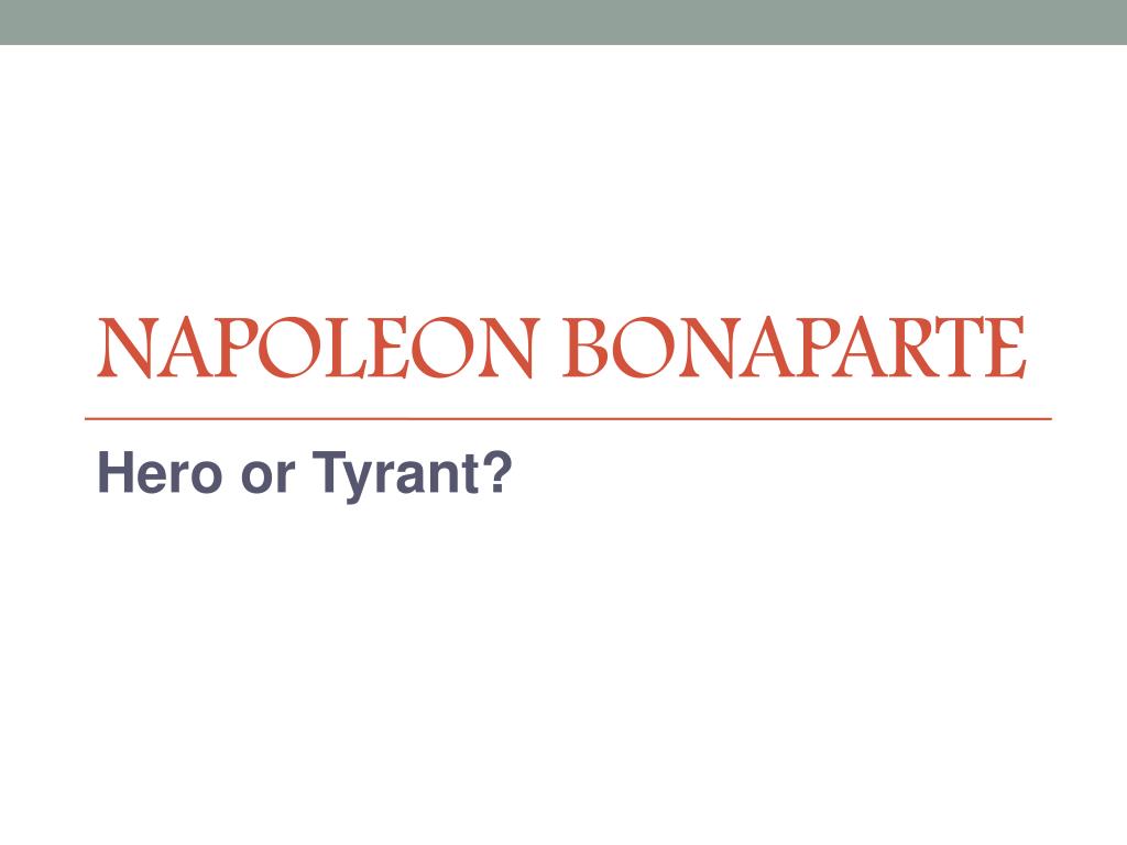 PPT - Napoleon Bonaparte PowerPoint Presentation, free download - ID ...