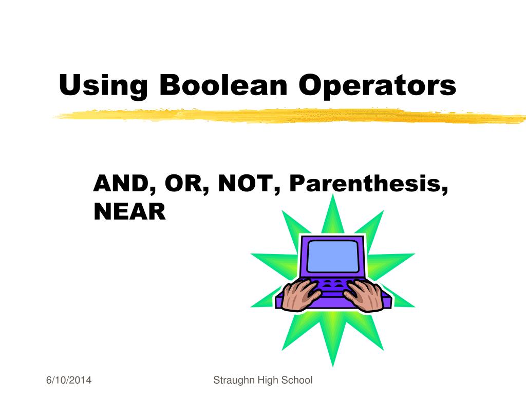 PPT - Using Boolean Operators PowerPoint Presentation, free download ...