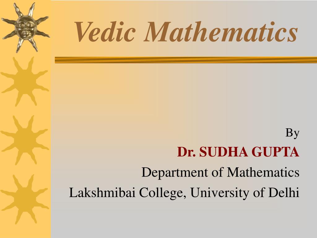 PPT - Vedic Mathematics PowerPoint Presentation, free download - ID:1485227