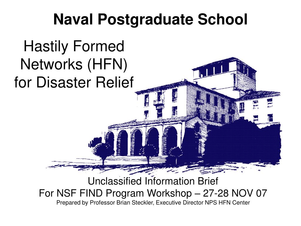 PPT - Naval Postgraduate School PowerPoint Presentation, free download ...