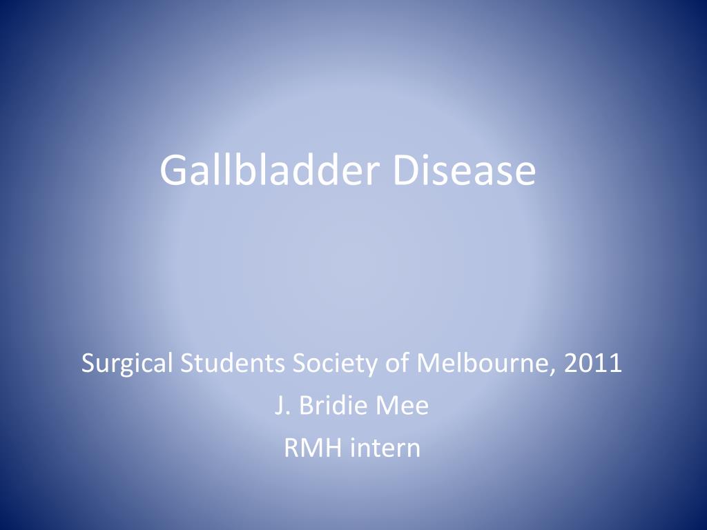 PPT - Gallbladder Disease PowerPoint Presentation, free download - ID ...
