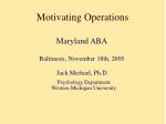 PPT - Motivating Operations PowerPoint Presentation, free download - ID ...