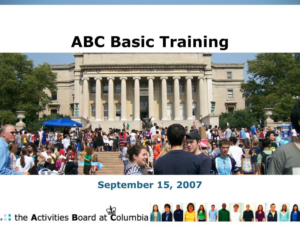 PPT - ABC Basic Training PowerPoint Presentation, free download - ID:148615