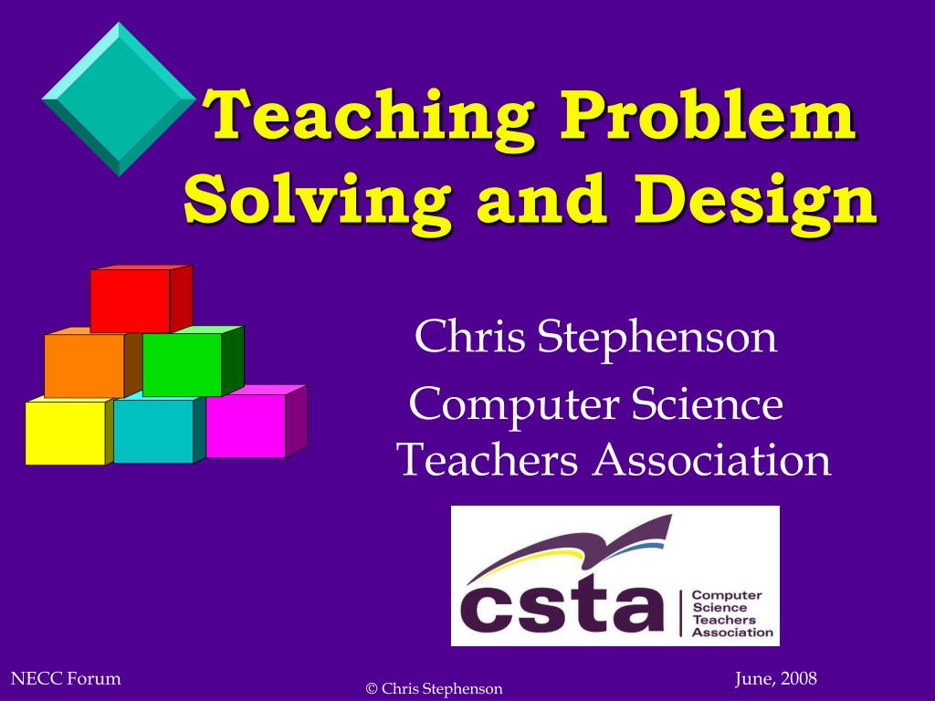 PPT - Teaching Problem Solving and Design PowerPoint Presentation, free ...