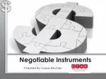 PPT - NEGOTIABLE INSTRUMENTS PowerPoint Presentation, free download ...