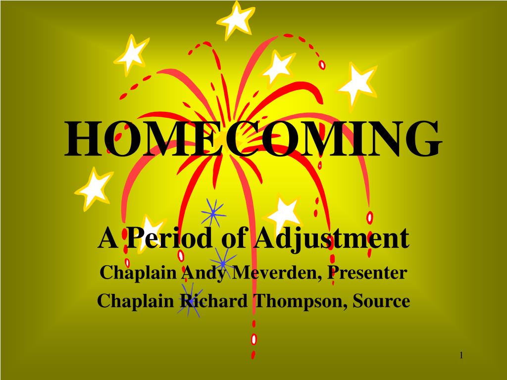 PPT - HOMECOMING PowerPoint Presentation, free download - ID:1487236