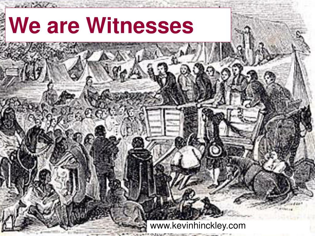 PPT - We are Witnesses PowerPoint Presentation, free download - ID:148751
