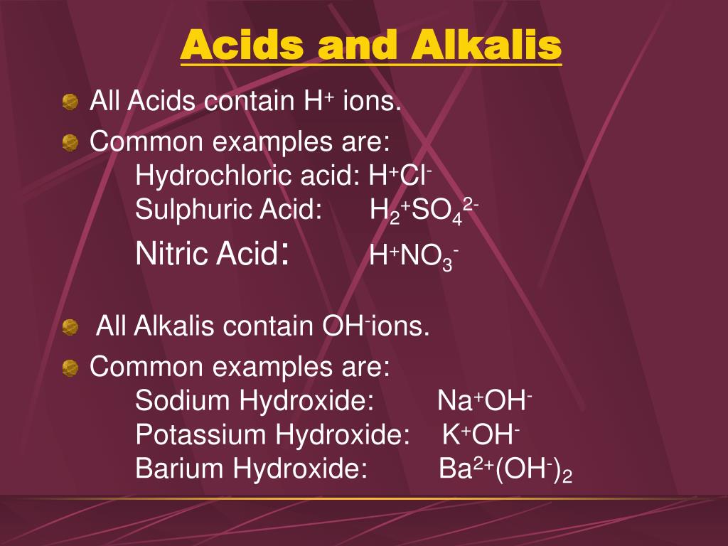 PPT - Acids and Alkalis PowerPoint Presentation, free download - ID:1487786