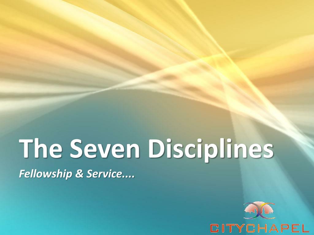 PPT - The Seven Disciplines PowerPoint Presentation, free download - ID ...