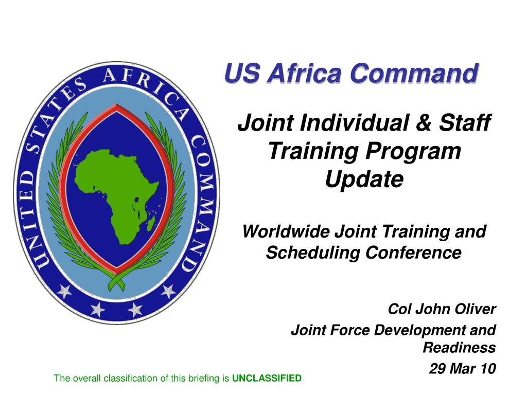 PPT - US Africa Command PowerPoint Presentation, free download - ID:1488115