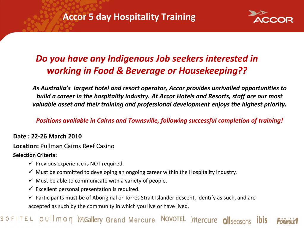 PPT - Accor 5 day Hospitality Training PowerPoint Presentation, free ...