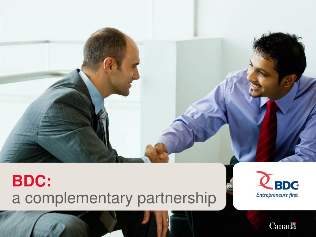 PPT - BDC: Your Complementary Partner for Accelerating Entrepreneurial ...