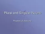 PPT - Singular and Plural Nouns PowerPoint Presentation, free download ...