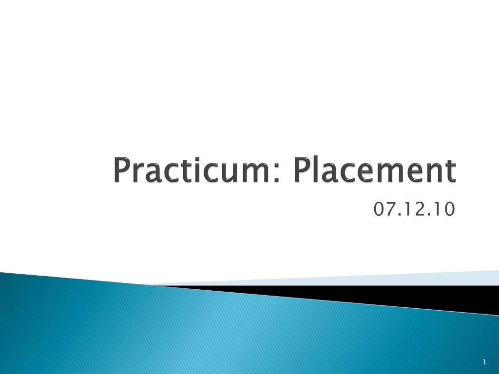 PPT - Survey Skills Programme: Practical Placement Overview PowerPoint ...