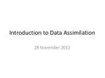 PPT - Introduction to Data Assimilation PowerPoint Presentation, free ...