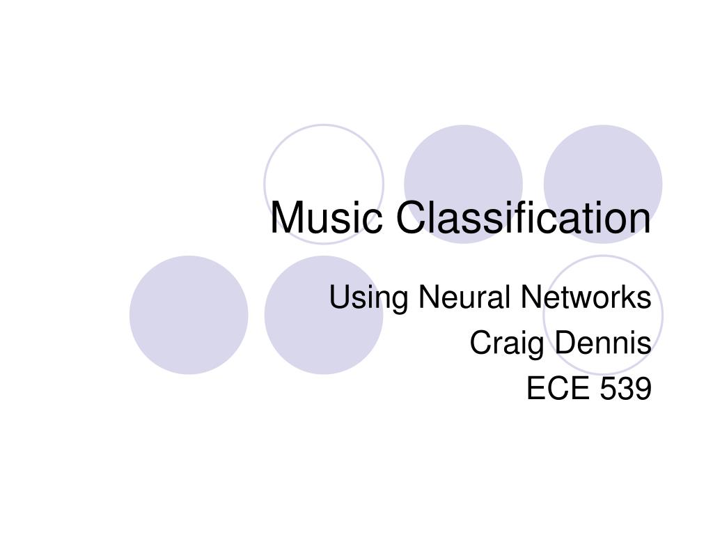 PPT - Music Classification PowerPoint Presentation, free download - ID ...