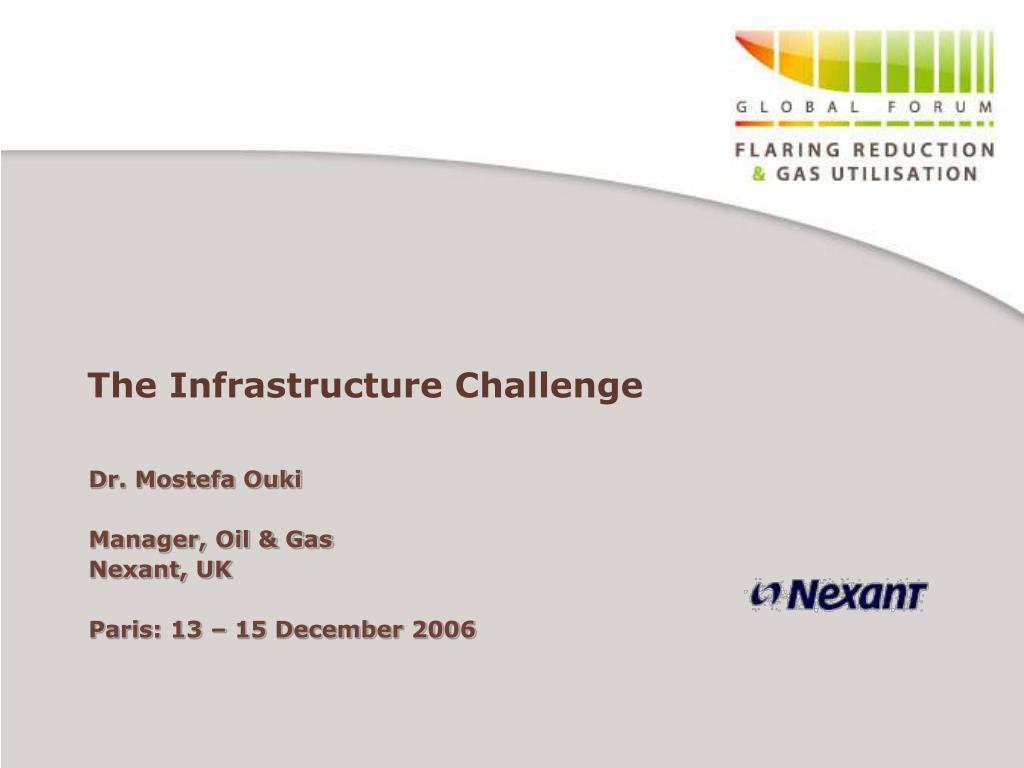 PPT - The Infrastructure Challenge PowerPoint Presentation, free ...