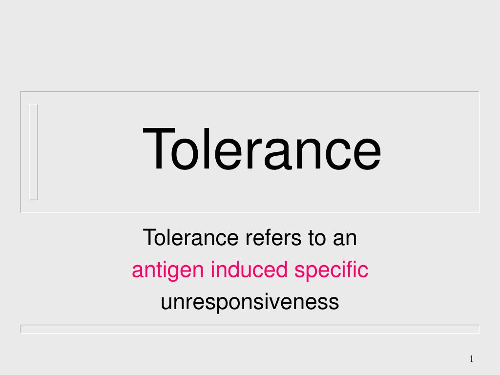 PPT - Tolerance PowerPoint Presentation, free download - ID:154389