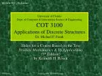PPT - Discrete Mathematics and Its Applications Kenneth H. Rosen ...