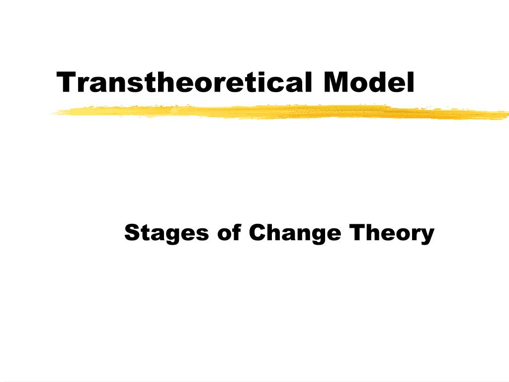 PPT - Transtheoretical Model PowerPoint Presentation, free download - ID:158233