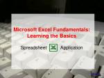 PPT - Microsoft EXCEL Basics PowerPoint Presentation, free download ...