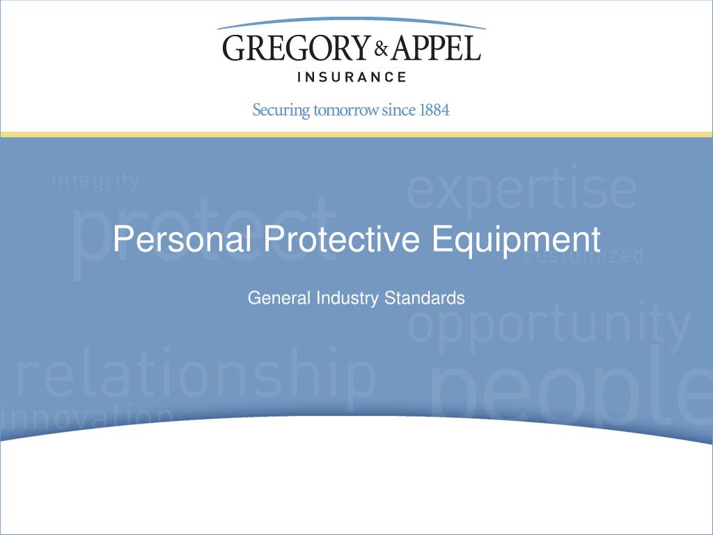 PPT - General Industry Standards PowerPoint Presentation, free download ...