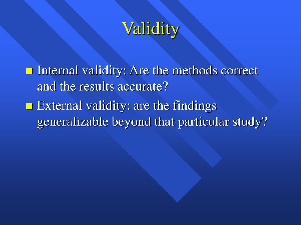 PPT - Validity PowerPoint Presentation, free download - ID:161287
