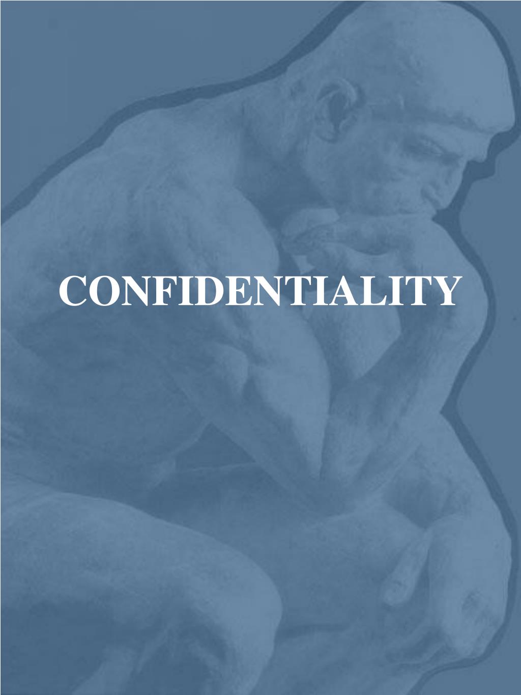 PPT - CONFIDENTIALITY PowerPoint Presentation, free download - ID:161478