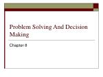 PPT - DECISION MAKING, PROBLEM SOLVING, AND CRITICAL THINKING PowerPoint Presentation - ID:9722254