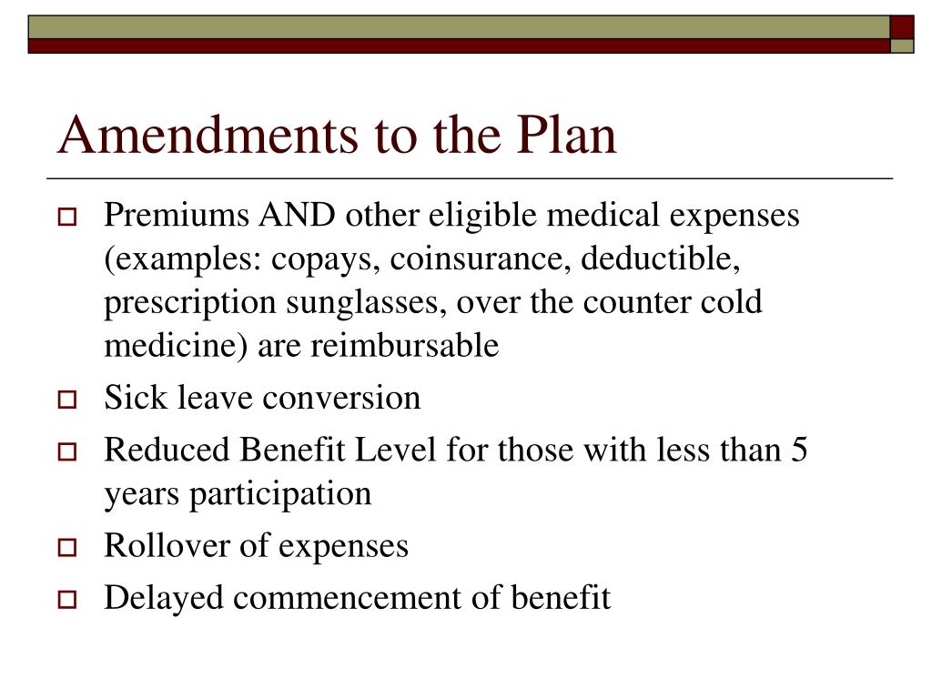 PPT - Amendments to the Plan PowerPoint Presentation, free download ...