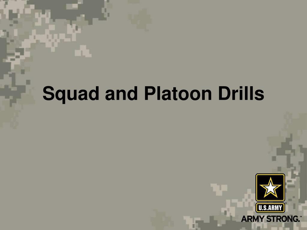 PPT - Squad and Platoon Drills PowerPoint Presentation, free download ...