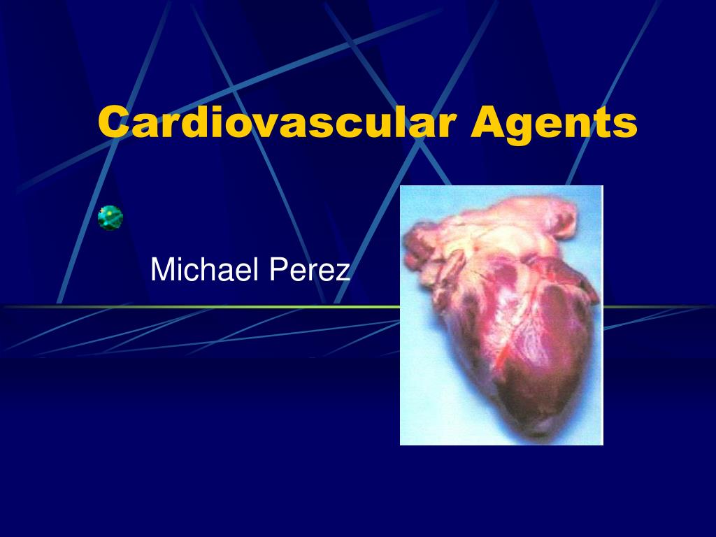 PPT - Cardiovascular Agents PowerPoint Presentation, free download - ID ...