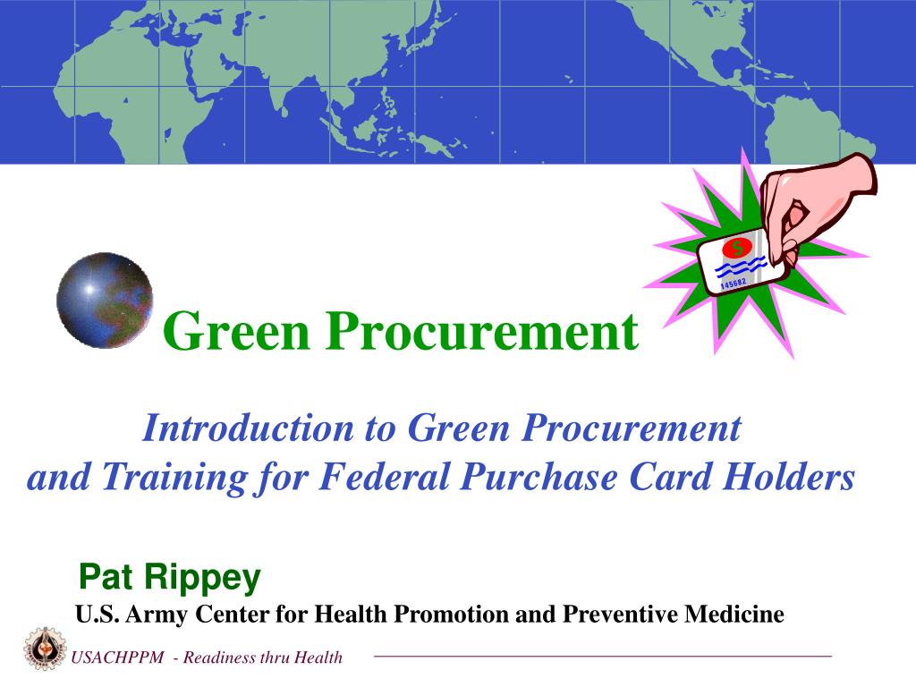 PPT - Green Procurement PowerPoint Presentation, free download - ID:168048