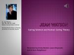 PPT - Jean Watson PowerPoint Presentation, free download - ID:168268