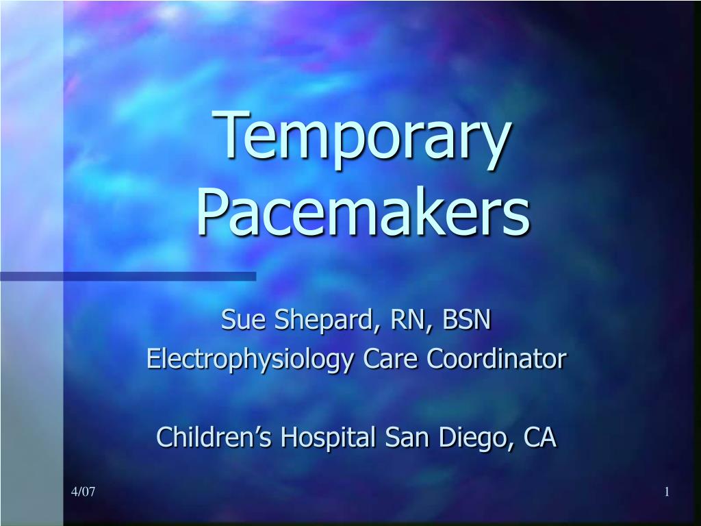 PPT - Temporary Pacemakers PowerPoint Presentation, free download - ID ...