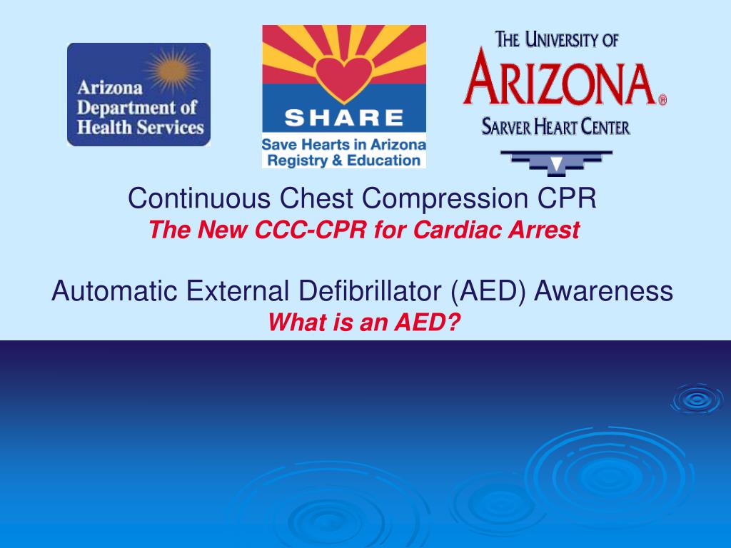 PPT - Continuous Chest Compression CPR The New CCC-CPR for Cardiac ...